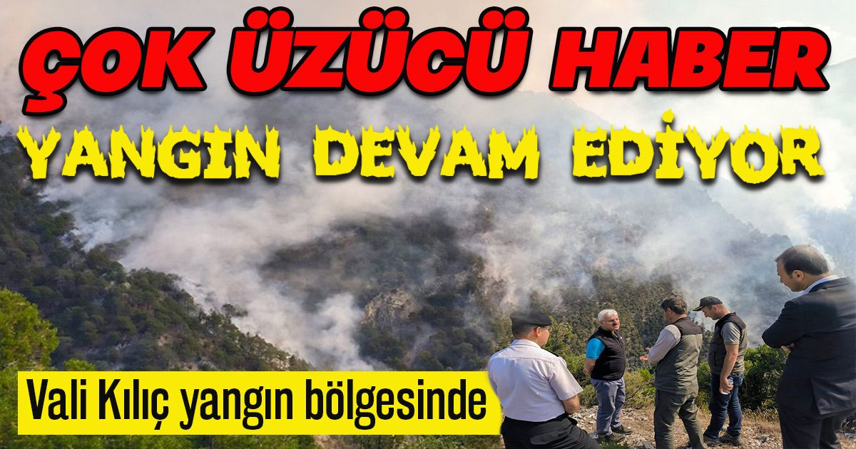 YANGIN DEVAM EDİYOR – Bolu Gerçek